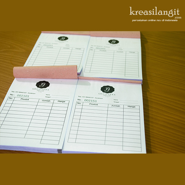 Nota Archives - Percetakan Murah di Surabaya - Kreasi Langit - WA ...